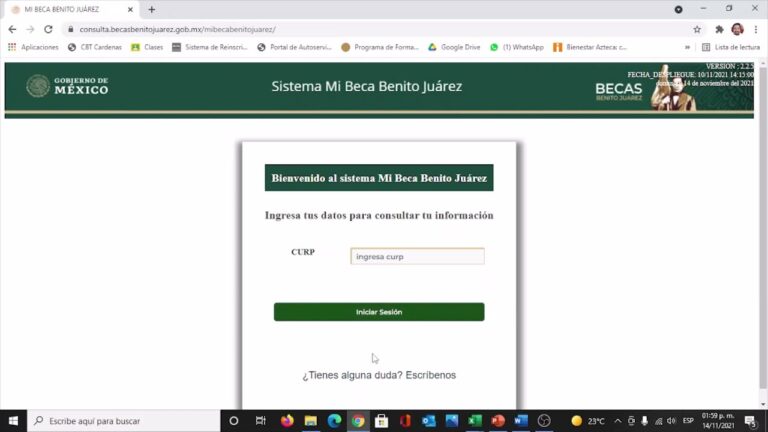 Corrección de Datos para la Beca Benito Juárez: Guía Paso a Paso - Tu ...
