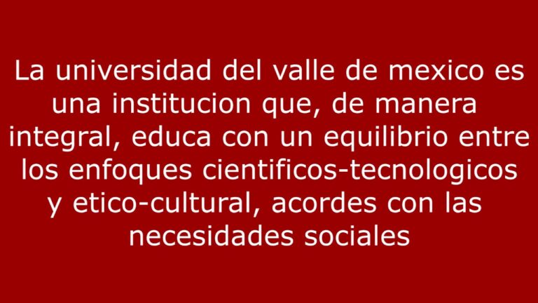 Visión y Misión de la UVM: Compromiso con la Educación de Calidad - Tu ...
